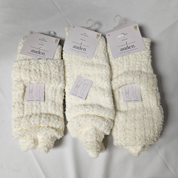 Auden | Accessories | Auden Cream Slouch Socks Bundle | Poshmark